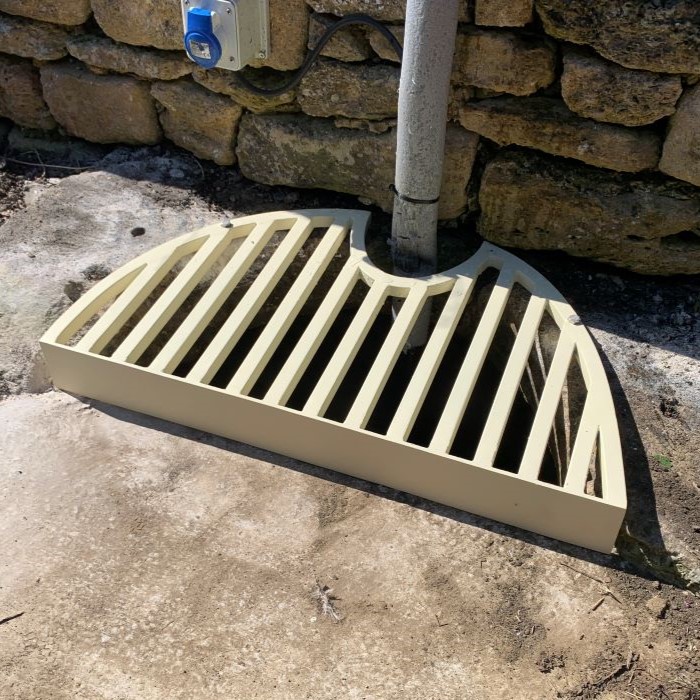 Semi-circular Well Cover | Ironart of Bath
